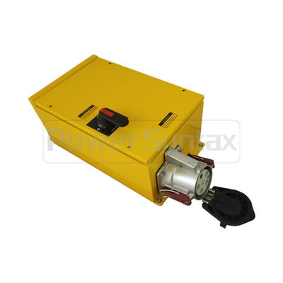 리셉터클 스위치 및 기계 연동 상자 헤비 듀티 5P 200A IP67 고전류 잘 고정된 75236